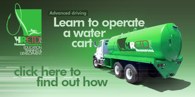 HRETD – ROADWORKS WATER CART OPERATOR TRAINING